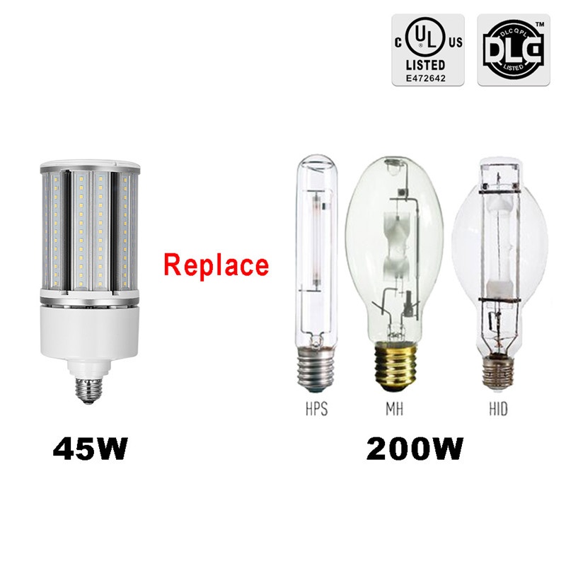45W Post Top Garden Led Corn Light Bulb